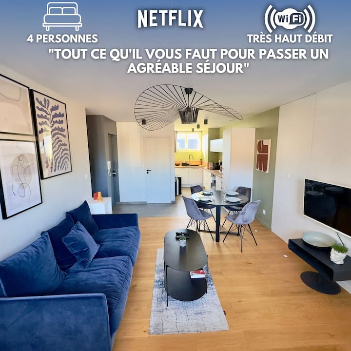 Vue Cathédrale, Beffroi, Netflix En Hyper Centre - Amiens
