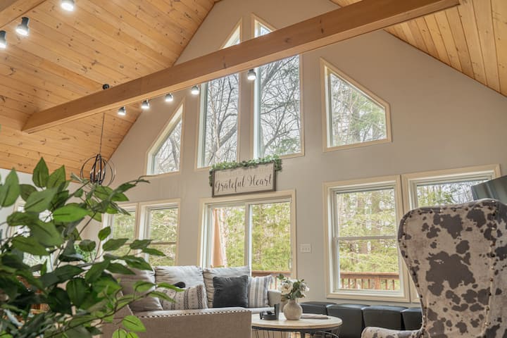 Cozy Cabin| Dog Friendly |Fire Pit| Ev Charger - New Hampshire (State)