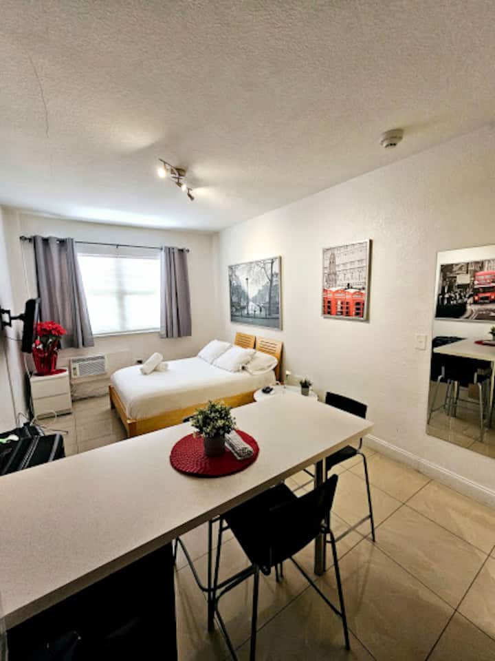 Estudio A 100 Mts Playa - Miami Beach