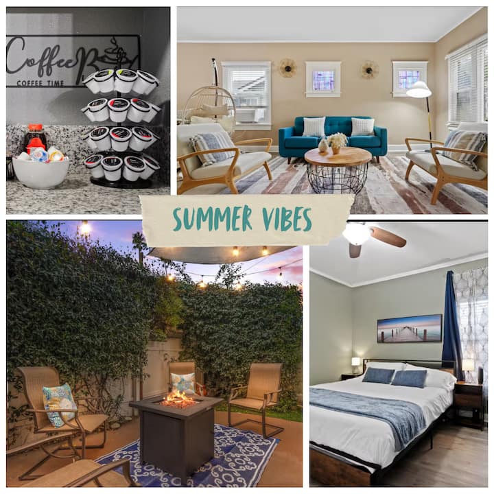 Discounted Summer Lbc Getaway: Firepit + Game Room - Long Beach, CA