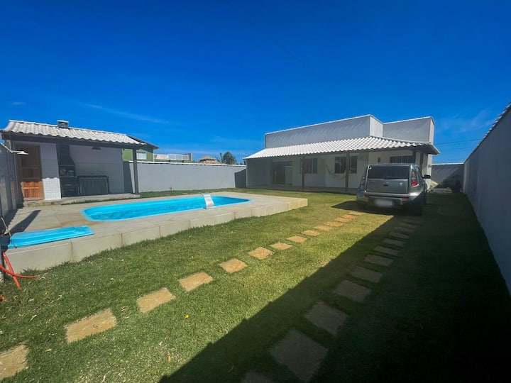 Casa Com Piscina Em Unamar, Cabo Frio Rj - Cabo Frio