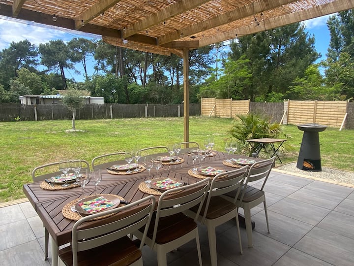 Maison Idéale Pour 8 Personnes - Soulac-sur-Mer