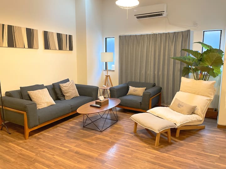 【Mh·asahi1】4分钟步行至花园町站/4分钟直达难波，12分钟直达梅田/4间卧室/免费停车场 - Japan