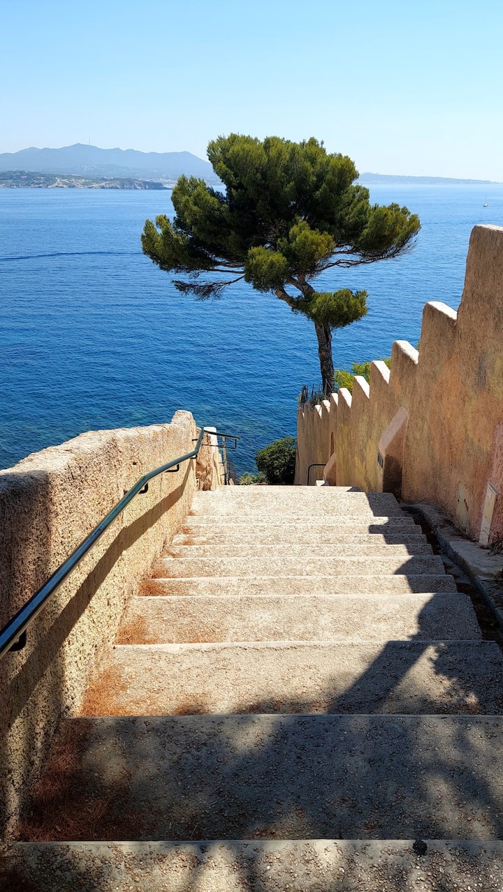 Front De Mer - Emplacement Prisé - T2 Climatisé - Sanary-sur-Mer