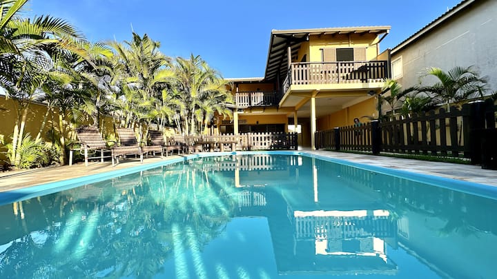 Frente Para O Mar, 5 Suítes C/ Ar, Até 20 Pessoas - Guaratuba