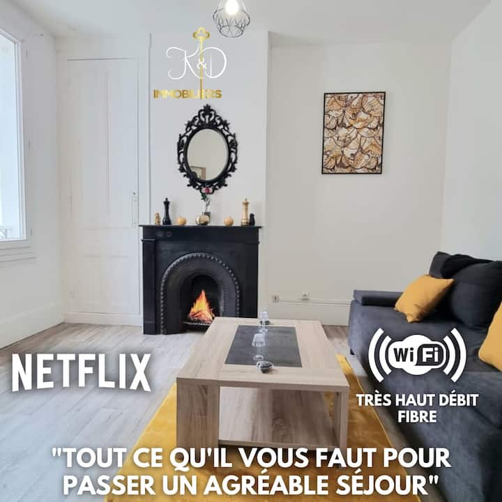 Chez K&d Studio Jaune Proche Gare - Le Havre