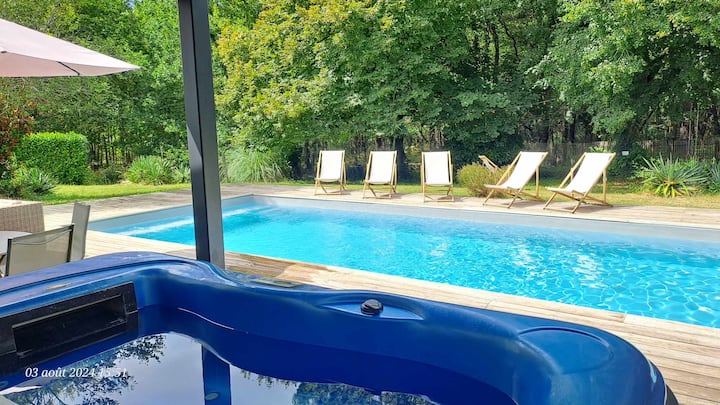 Domaine Cachaou 
Logis Du Pujeau Sauna&spa Piscine - Mios