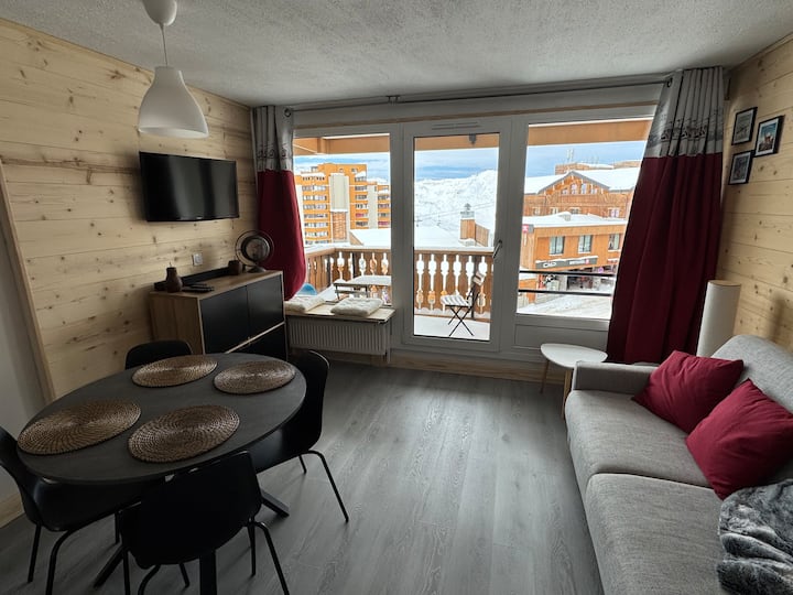 Val Thorens / Studio 4 Pers, Linge & Ménage Inclus - ヴァル・トランス