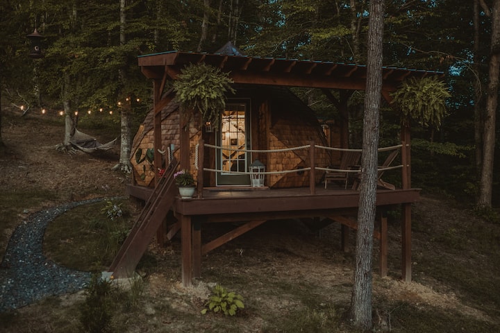 Unique Glamping Experience In Our Rrg "Zome!" - Kentucky