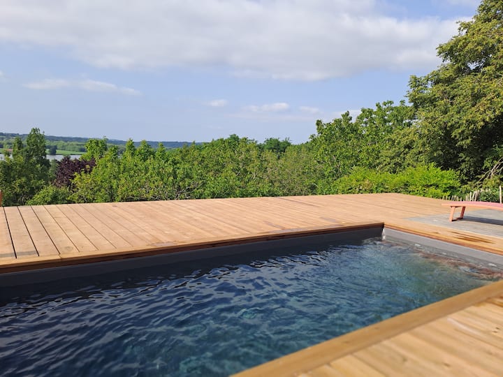 Proche Plage, Bayonne, Belle Maison Jardin Piscine - Urt