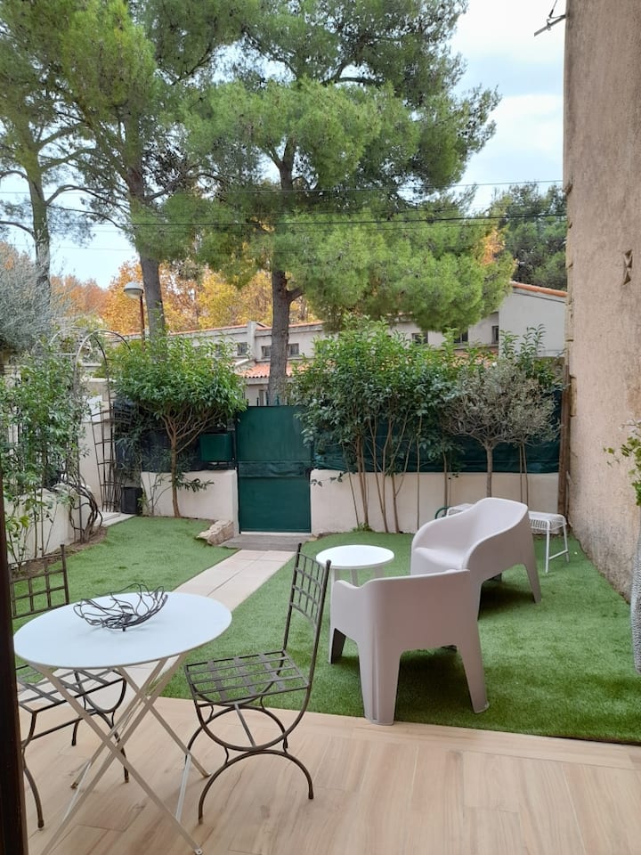 Petite Maison De Ville Avec Jardin Centre-ville - 普羅旺斯艾克斯