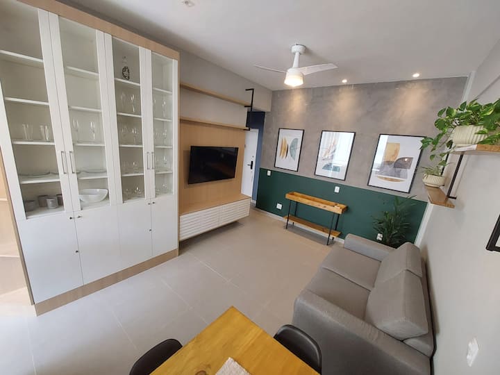 Aconchego Moderno Pé Na Areia -2 Min A Pé Da Praia - Brazil