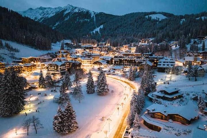 Dolomiti - Trilocale Tipico A 5 Minuti Dalle Piste - Madonna di Campiglio