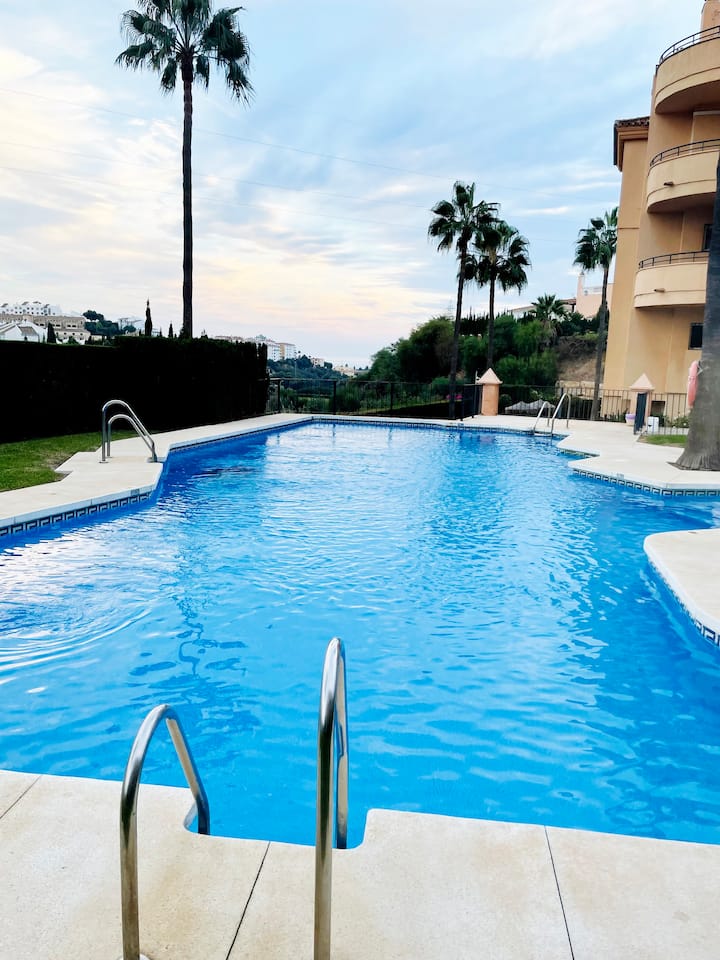 Increíble Terraza Al Golf Y Mar - Costa del Sol