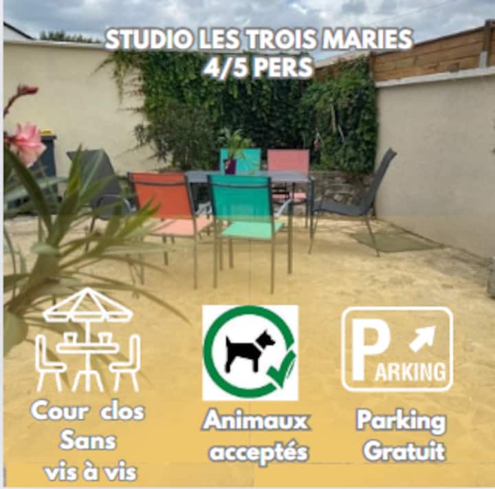 Gite Studio Les 3 Maries à Fondettes / Tours - Fondettes