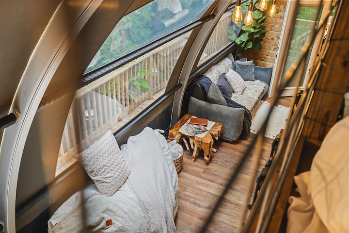 Cedar Ridge Tree Tent At Five Meadows Farms - Tennessee
