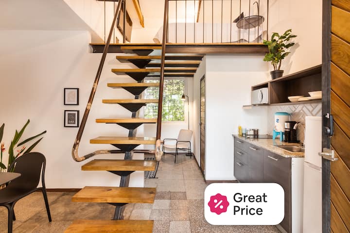 Budget • Cool Downtown Loft For 2 Guests - Ciudad de Guatemala
