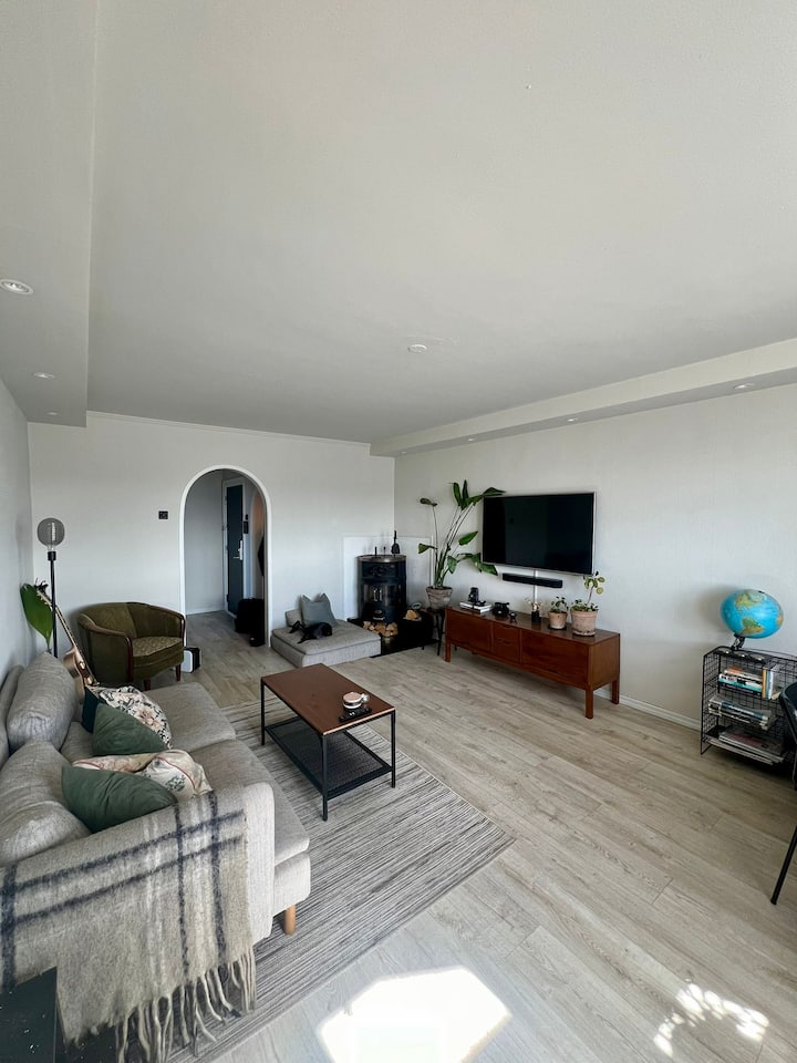 Moderne Oslo-leilighet Med Peis Og Balkong - Oslo