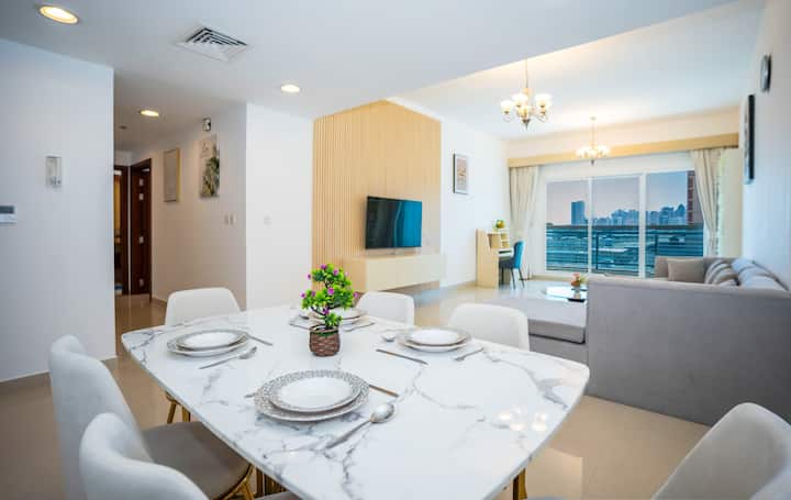 Family Friendly Apt Near Metro, Mall & Ski Dubai - Dubái