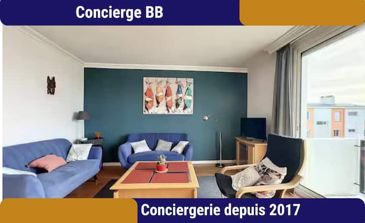 Akg -Appartement  Vue Panoramique Sur La Rade - Brest