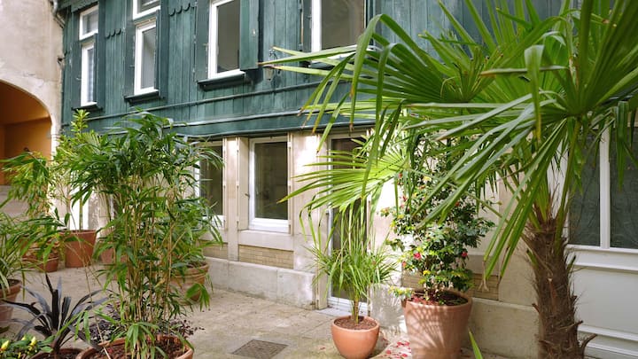 Maison De Ville Avec Sa Cour Paysagée Au Calme - Nancy