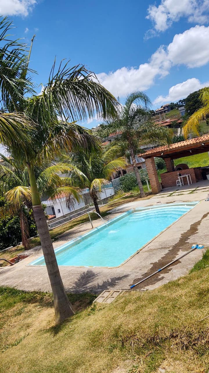 Chácara Com Piscina Privativa Cond. Fechado. - São Roque