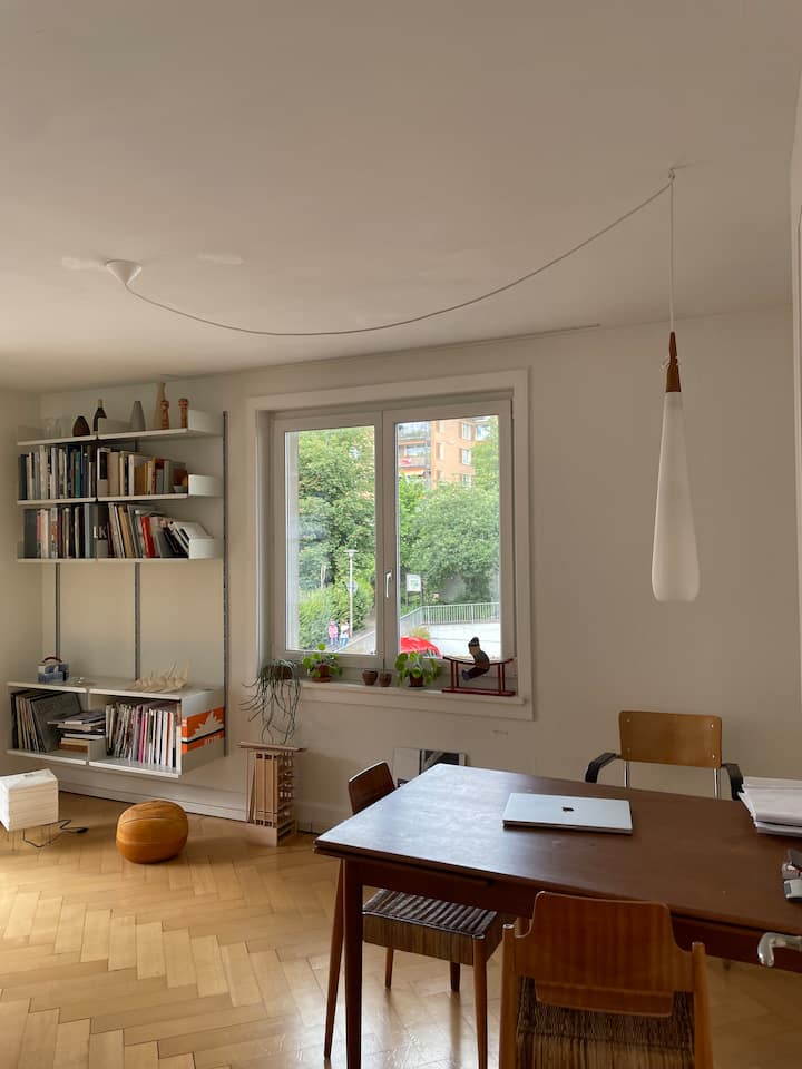 Zürich, Charmante Wohnung Mit Balkon In Flussnähe - Zurich