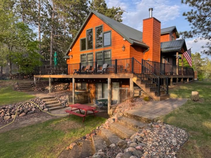 Chalet On Big Bass Lake - Gull Lake, WI