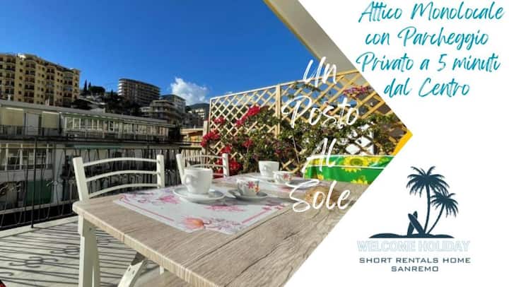 Un Posto Al Sole - Attico Con Parcheggio Privato - Sanremo