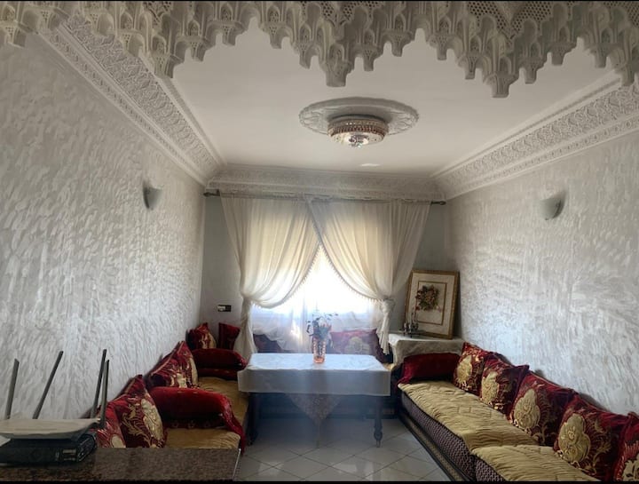 Cómodo Apt. A 6 Min Del Aeropuerto Mohamed V - Nouaceur