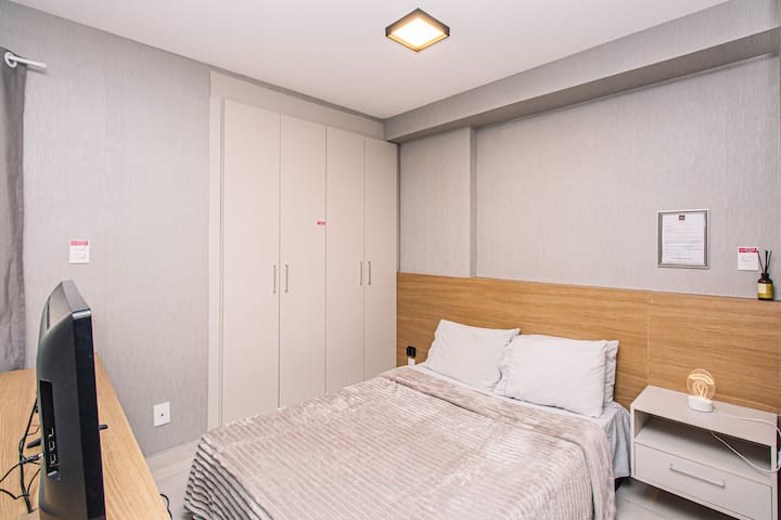 Studio714: Piscina | Academia | Central | Garagem - Juiz de Fora