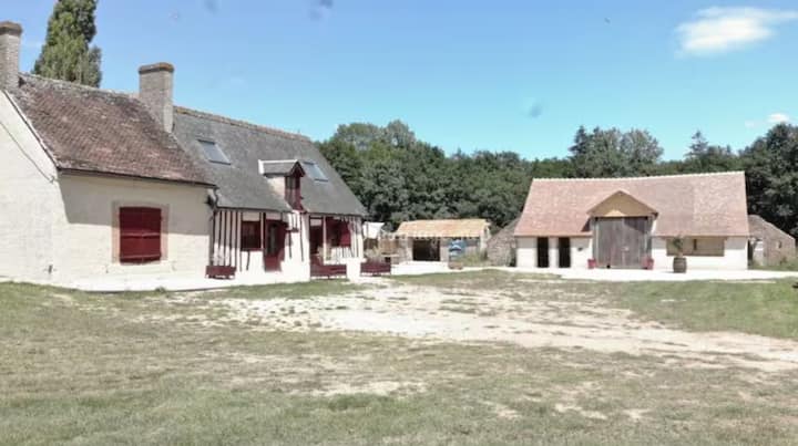 La Chapellière-gite 16pers+location Salle - Loir-et-Cher