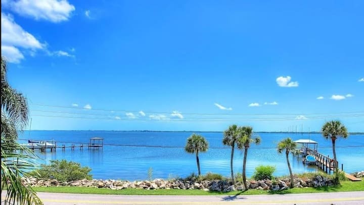 Intracoastal Guest Suite With Private Dock - 코코아