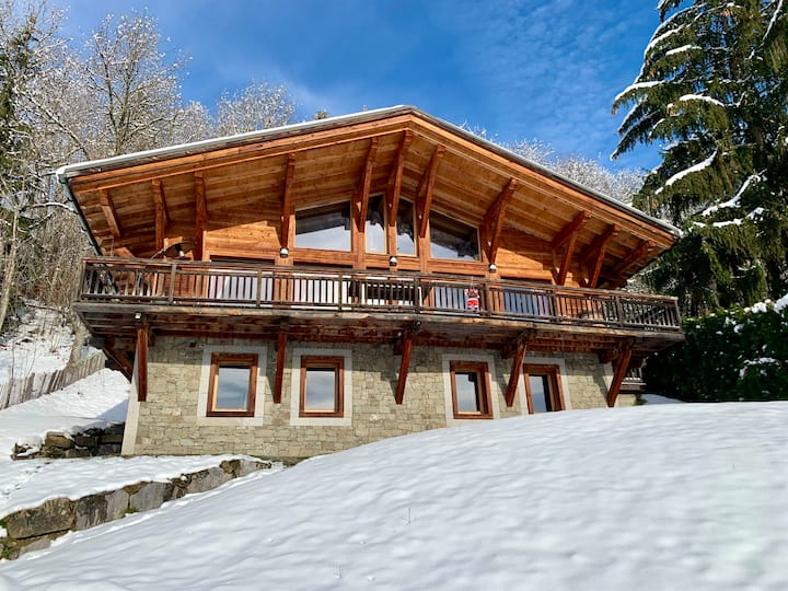 Magnifique Chalet 4 éToiles Avec Vue Splendide - Flaine