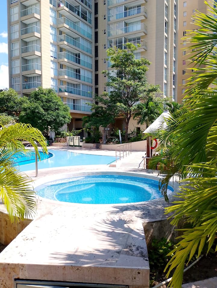 Fantástico Apartament Zazue T413 Vista Al Mar - Colombia