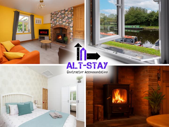 5 Min>wf Ctr|3br|contractors|canalviews|long Stays - ウェークフィールド