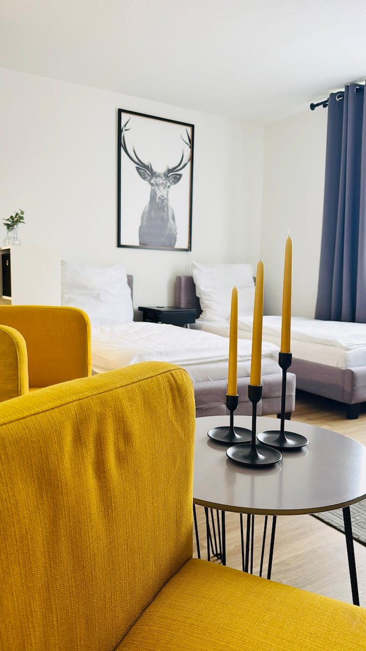 Zentral|ruhig|24h Check-in|wlan|parkplatz|öpnv - Bielefeld