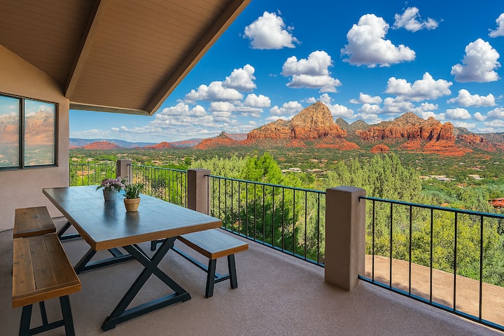Spacious, Multi Decks Views, Spa, Mins To Uptown - Sedona, AZ
