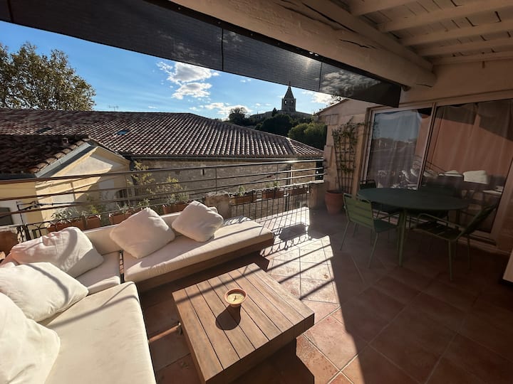 Maison De Ville éLégante Avec Terrasse Et Vue - ibis Arles