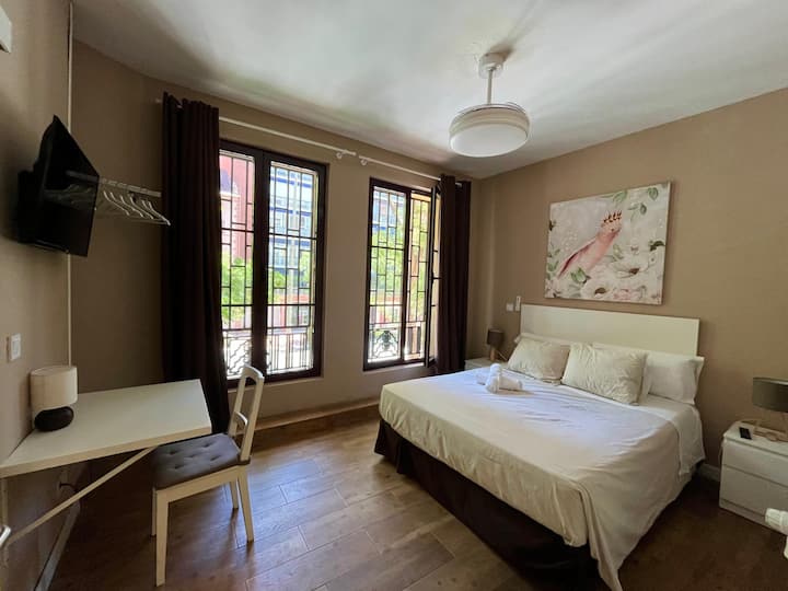 Chambre Double à Madrid Avec Salle De Bain Privée - Madrid