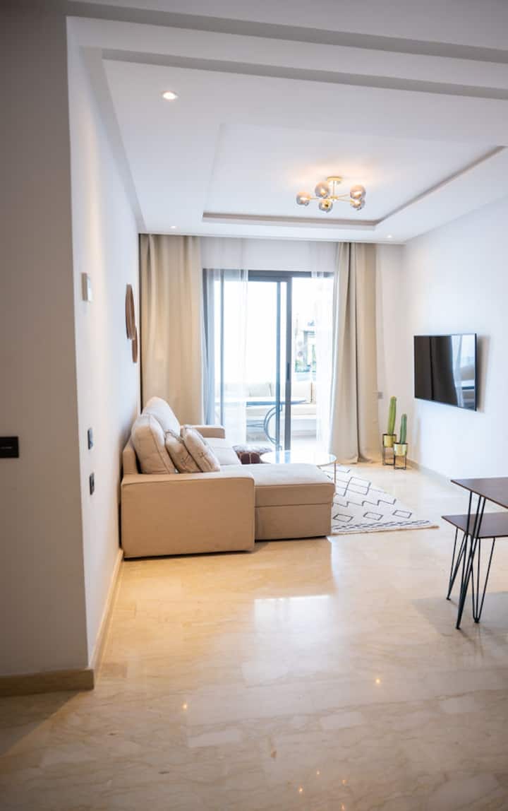 Luxe Appartement Res.hivernage Met Zwembad & Iptv - Agadir