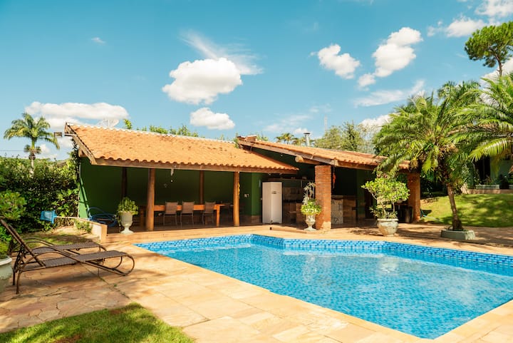 Chácara- Natureza E Piscina - Americana