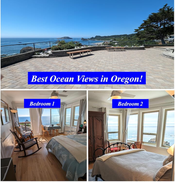 Sparkling Clean & Private! Ocean Views!  [Ste 4n5] - Brookings, OR