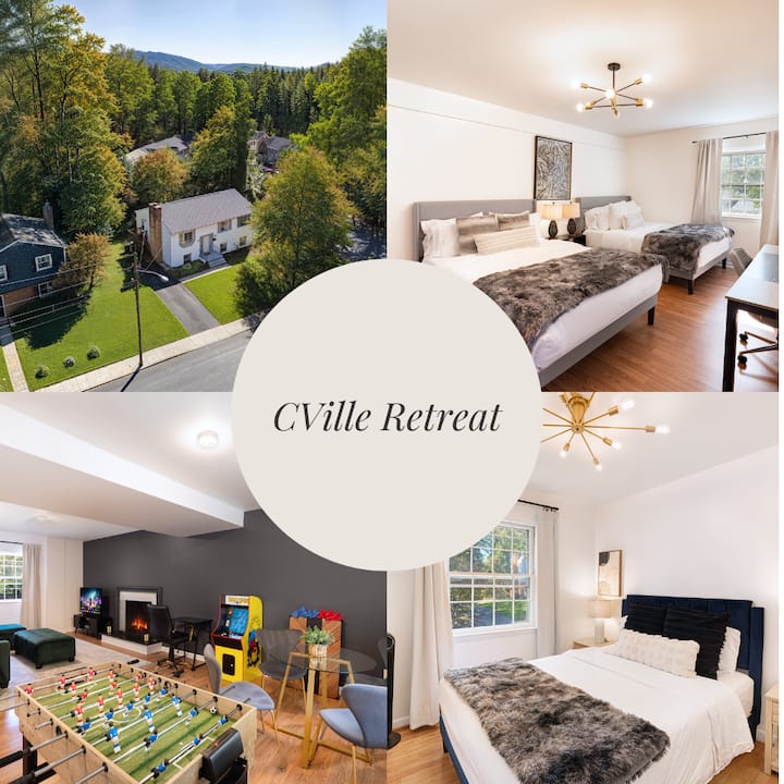 Walk To Uva, Hospital, 4 Bdr, Game Room - Charlottesville, VA