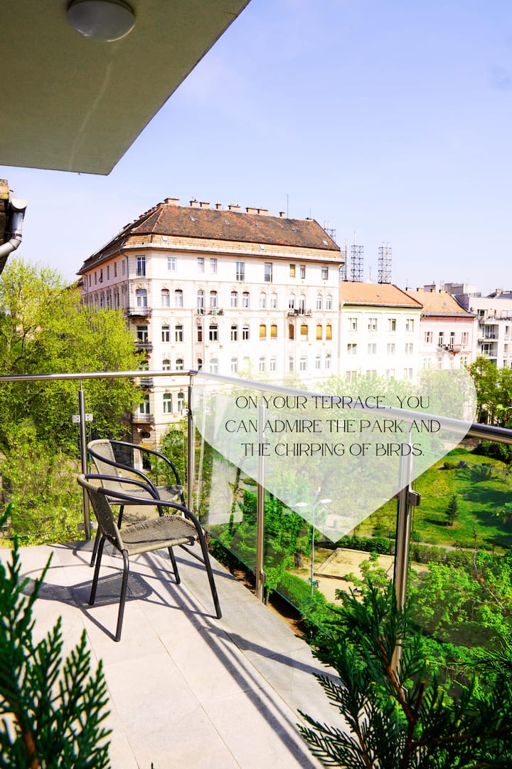 .Green Square Apartment. - Budapest