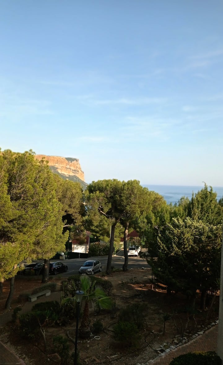 Grand Appartement -  3ch- Vue Mer-parking - Cassis