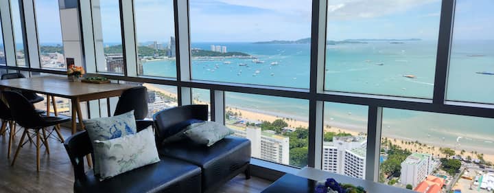 海景芭提雅网红推荐高层海景步行街购物市中心无边泳池中心海夜市小红书 - Pattaya City