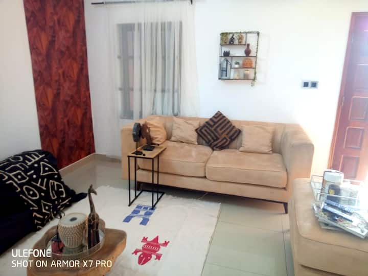 T3 Déco Africaine - Plage à 200m, Aéroport à 7min - Cotonou