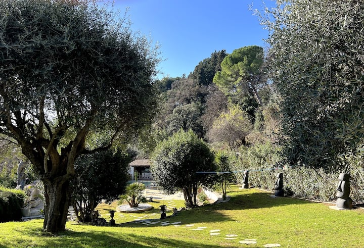 L’incroyable Villa Des Sources Avec Hammam - Nice