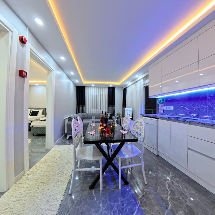 Geniş Teras Keyfi ~ Modern Tasarım ~ Pretty House - Pamukkale